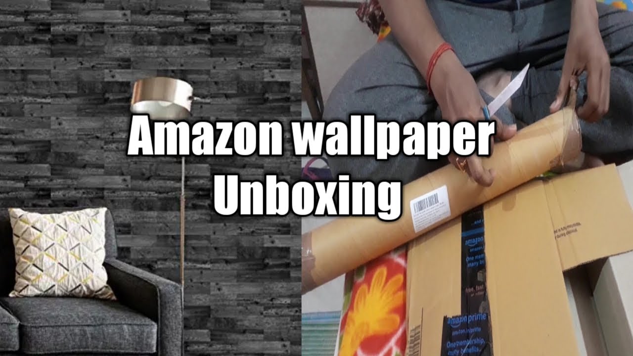AMAZON Wallpaper Unboxing And Review#sudhatuber #amazonwallpaper - YouTube