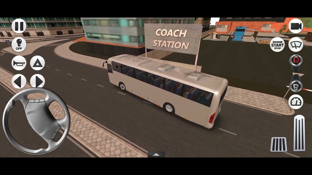 Coach Bus Simulator | Extreme City Coach Bus SUV | Android Gameplay ...