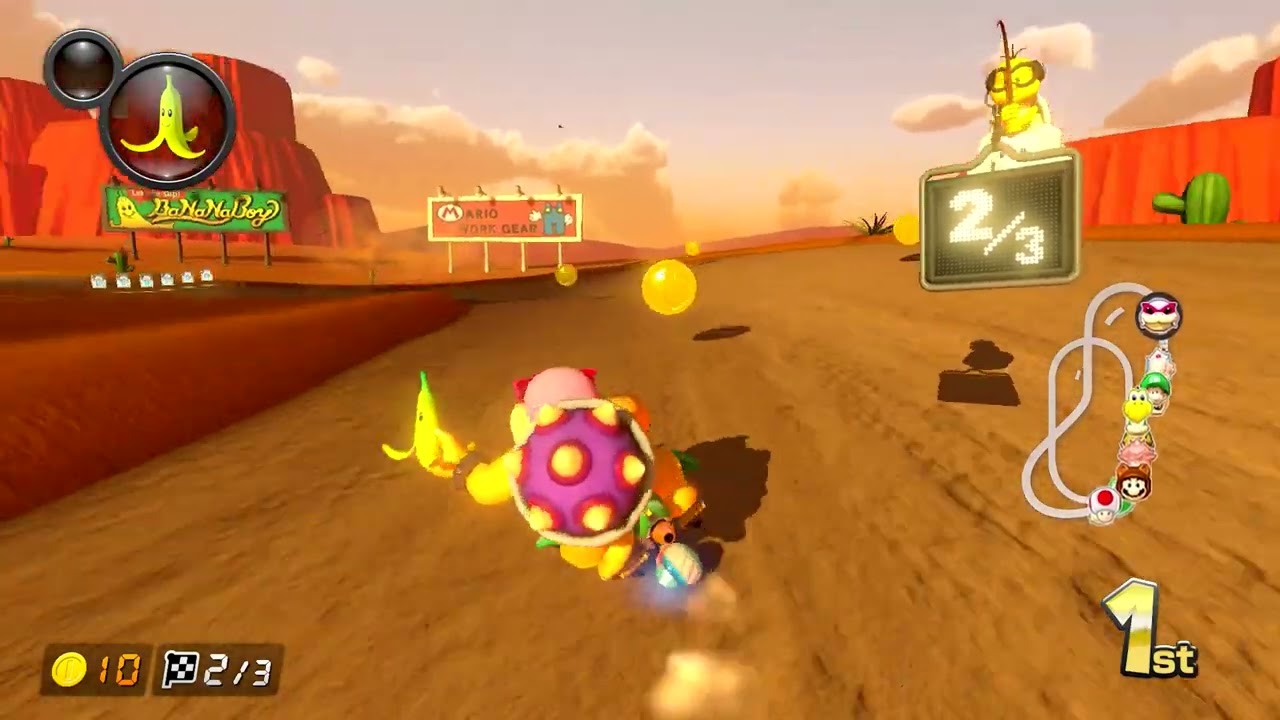 N64 Kalimari Desert (Full Race) | Mario Kart 8 Deluxe Booster Pass DLC ...