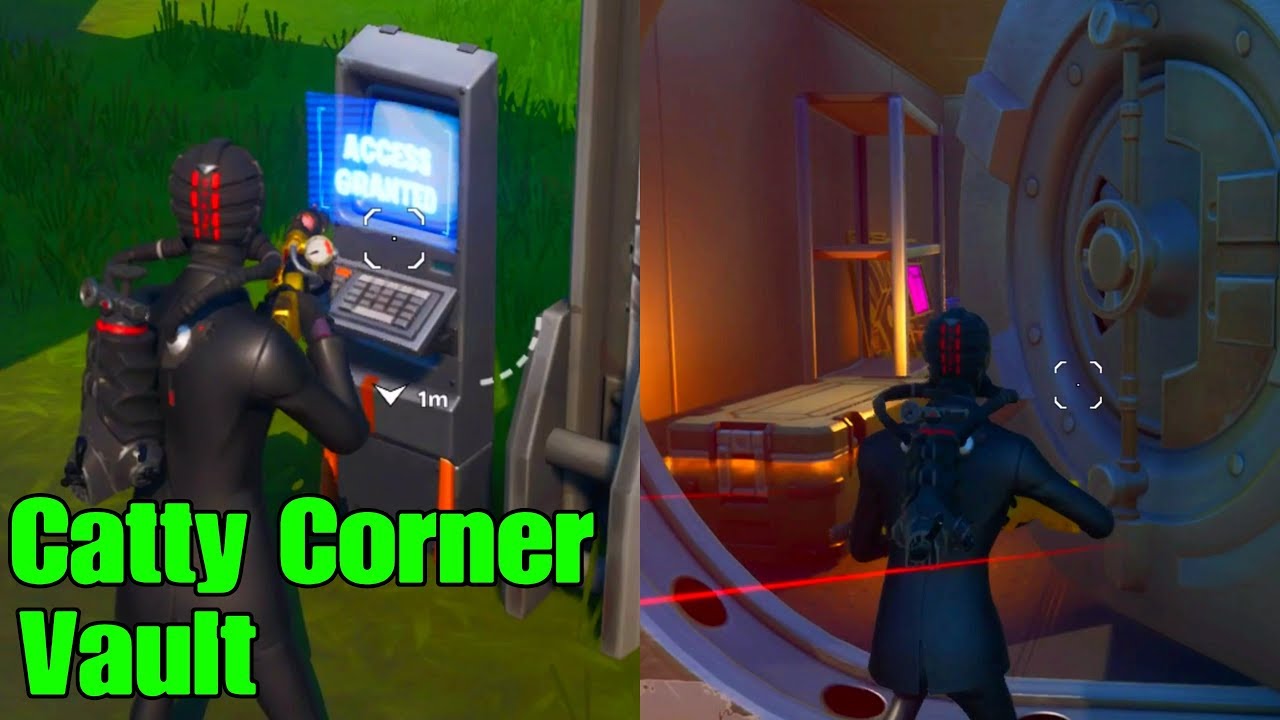 Fortnite Catty Corner Vault Guide Location And How To