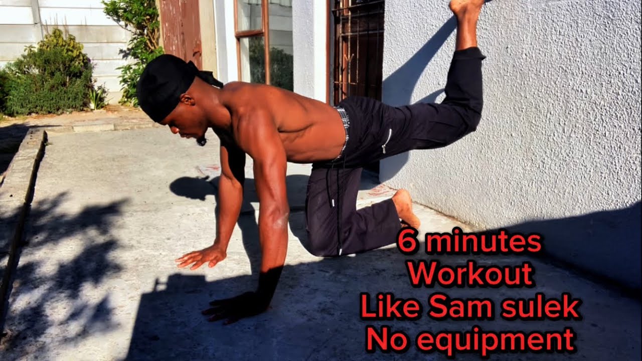 6 Minutes Of Super effective push-up- Do it like Sam sulek but no ...