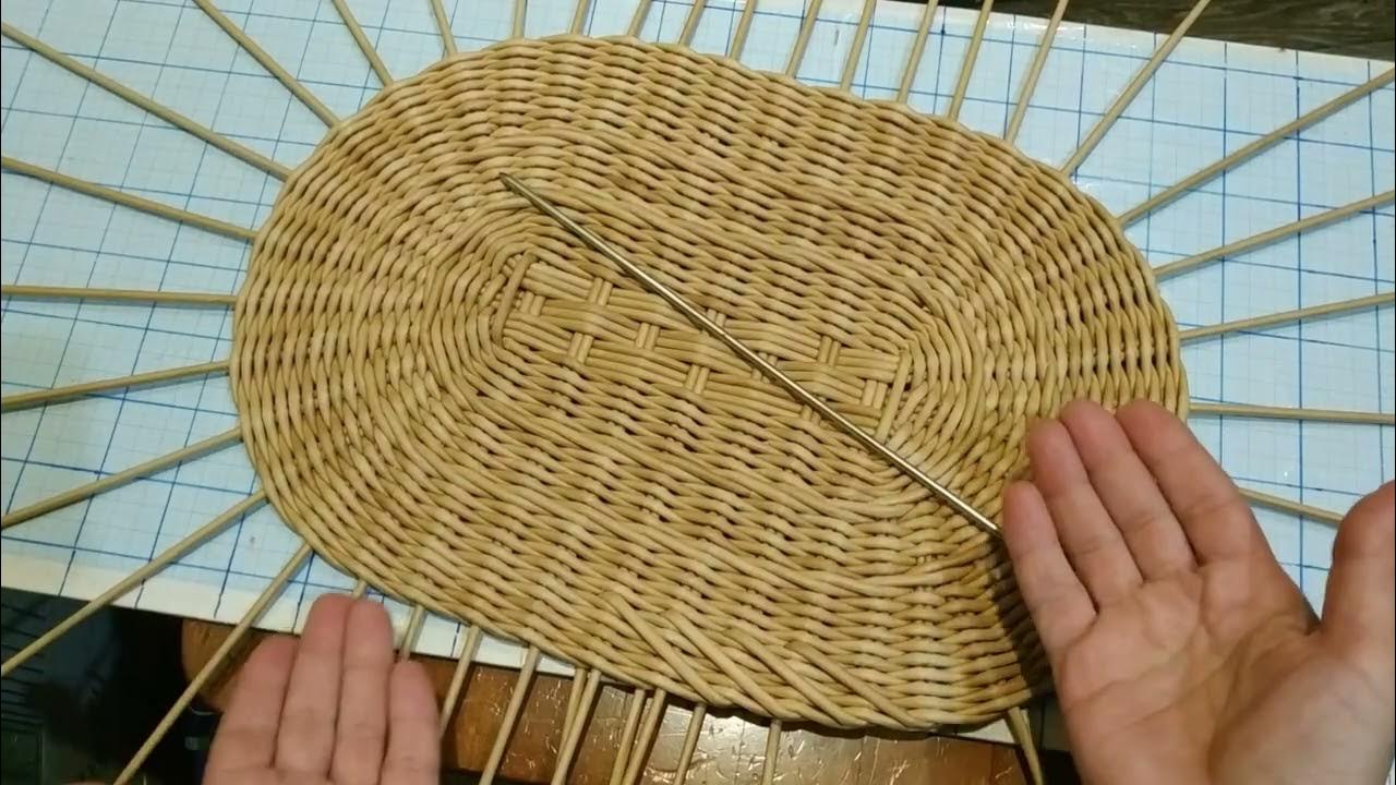 Хлебница.крышка. закрываем плетение - YouTube