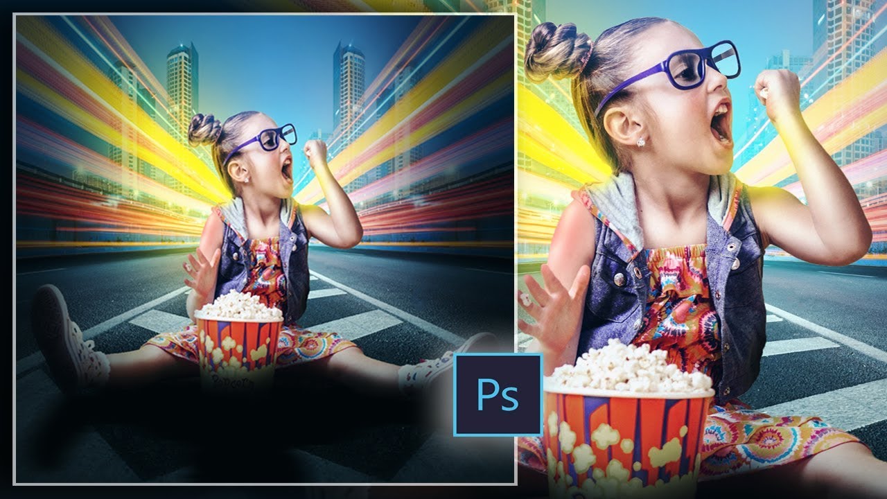 Photoshop manipulation tutorial. movie poster - YouTube