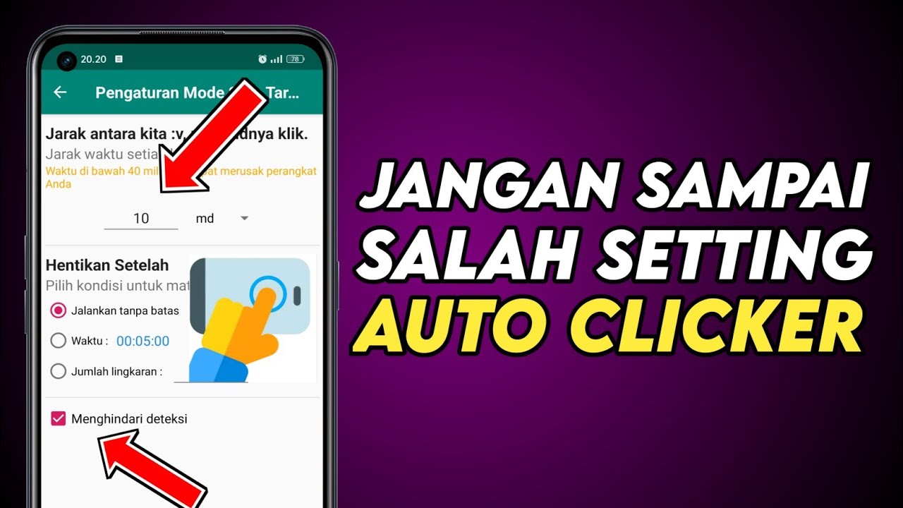 AWAS HP RUSAK!! Cara Menggunakan Auto Clicker Dengan Baik Dan Benar ...