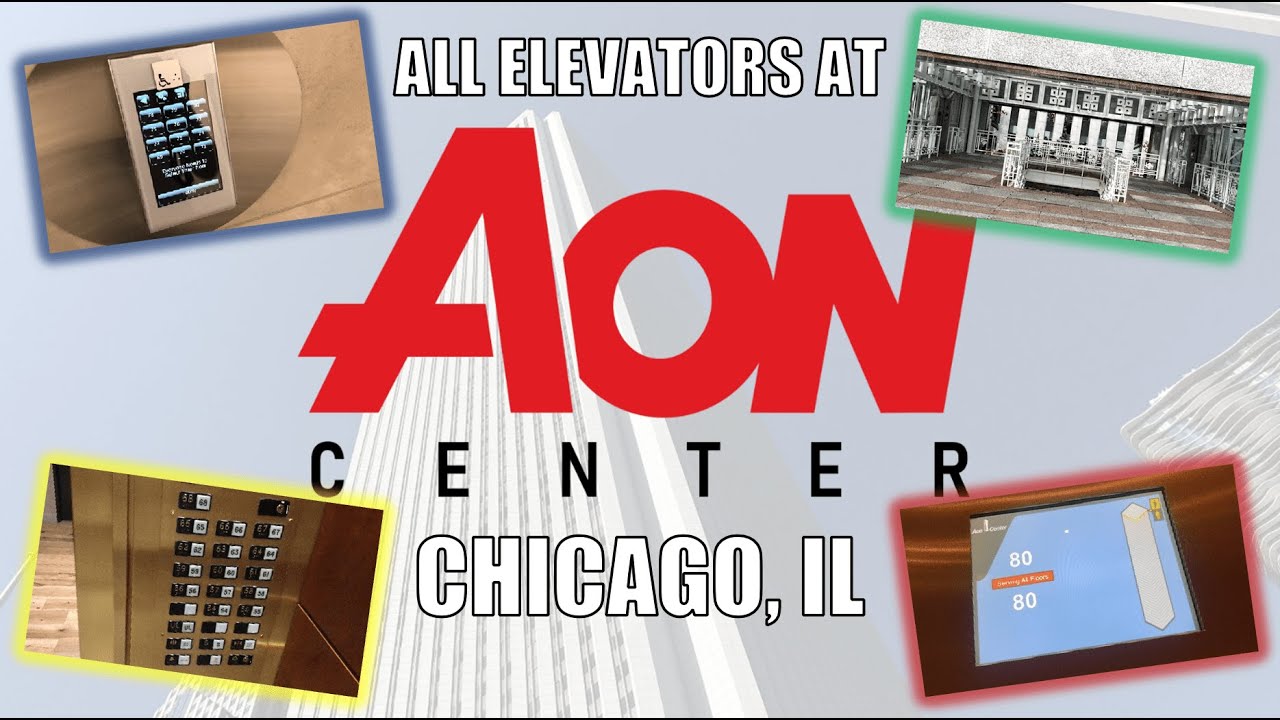 HAPPY 2021!!! Let's tour ALL of the Elevators at Aon Center in Chicago ...