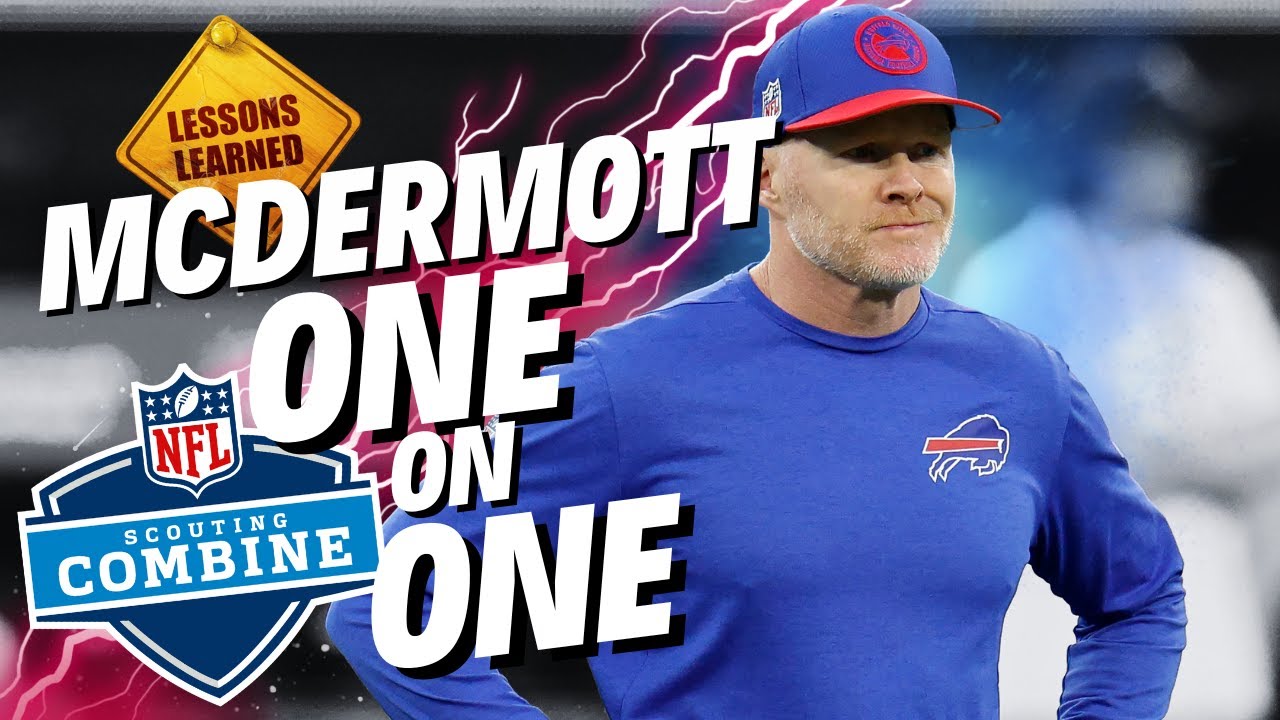 Sean McDermott ONE ON ONE At The NFL COMBINE WHO Is CALLING PLAYS TRE Sean McDermott ONE ON ONE At The NFL COMBINE WHO Is CALLING PLAYS TRE