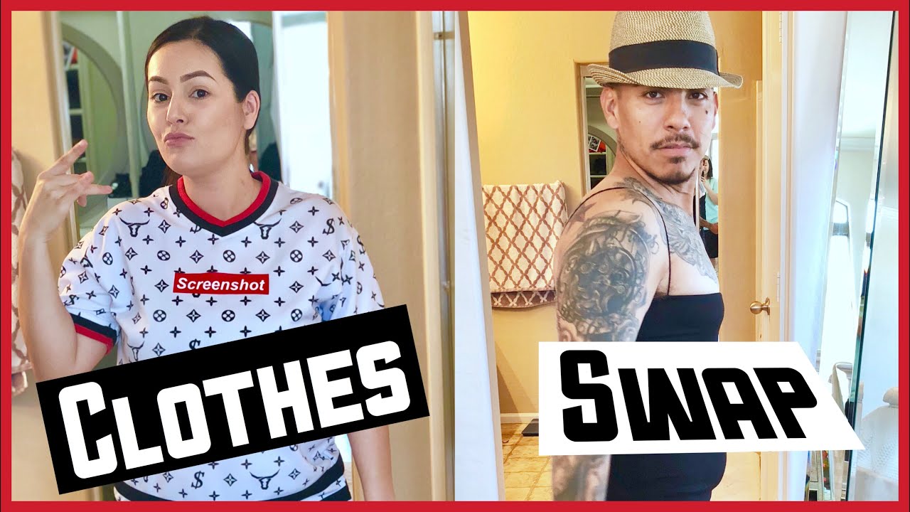 Clothes Swap Challenge!!! | The Aguilars - YouTube