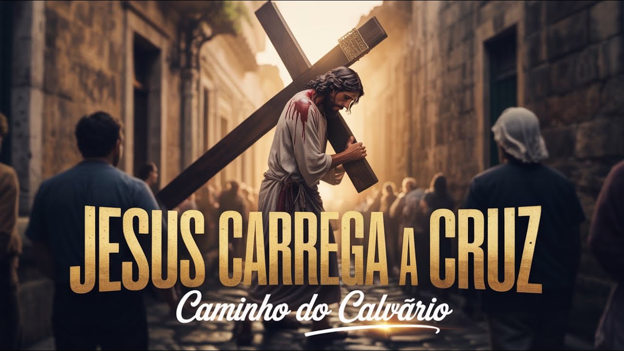 Jesus Carrega a Cruz!! - YouTube