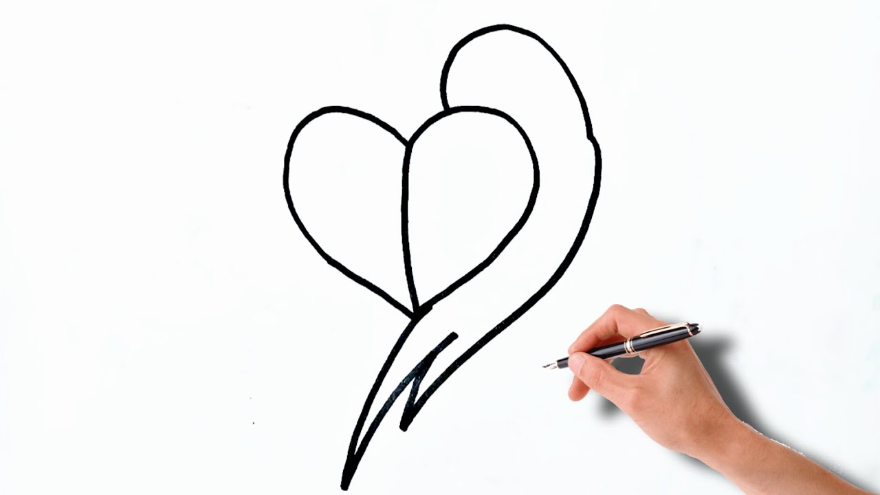 Easy beautiful parrot drawing by heart🔥🔥 - YouTube