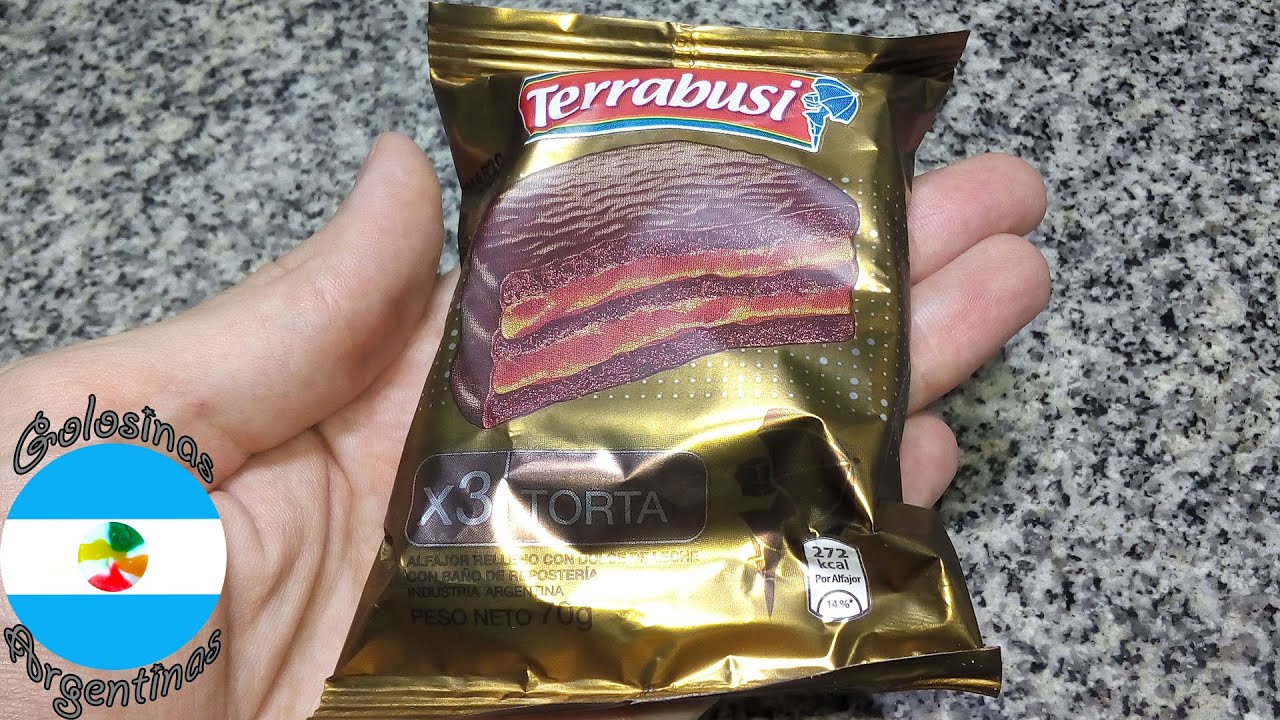 Terrabusi x3 Torta Chocolate y Dulce de Leche Alfajor Triple (derretido ...