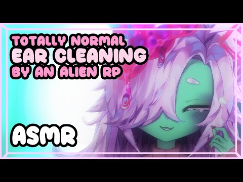 【ASMR】Ear Cleaning, NOT a Alien Scanning your Brain!