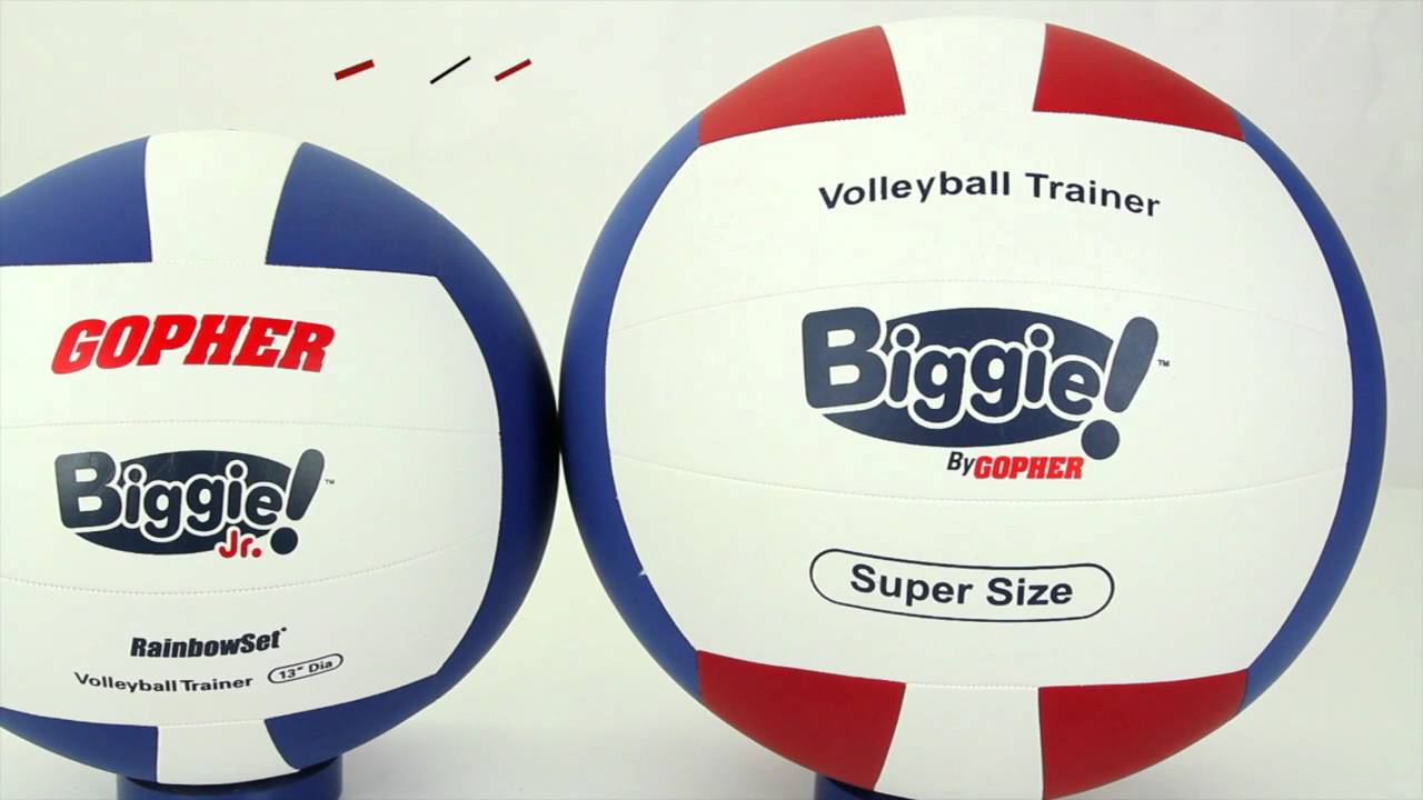 Bigger and Lighter Volleyballs - YouTube