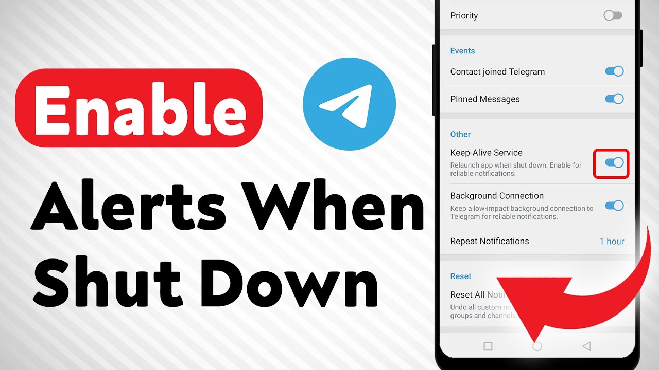 How to Enable Telegram Notifications When Shut Down (Updated) - YouTube