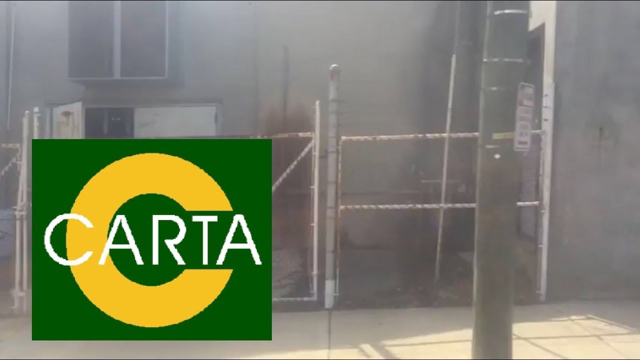 CARTA Bus ride on Route 210 - YouTube