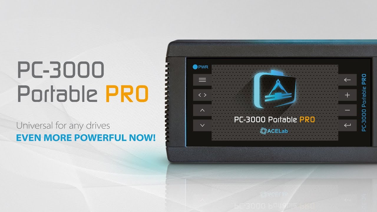 PC-3000 Portable PRO chính thức ra mắt! - YouTube