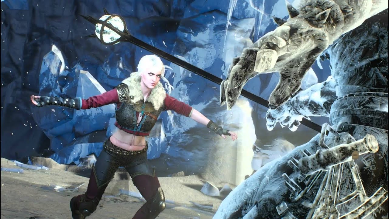 The Witcher 3 - Last Fight of Ciri? - YouTube