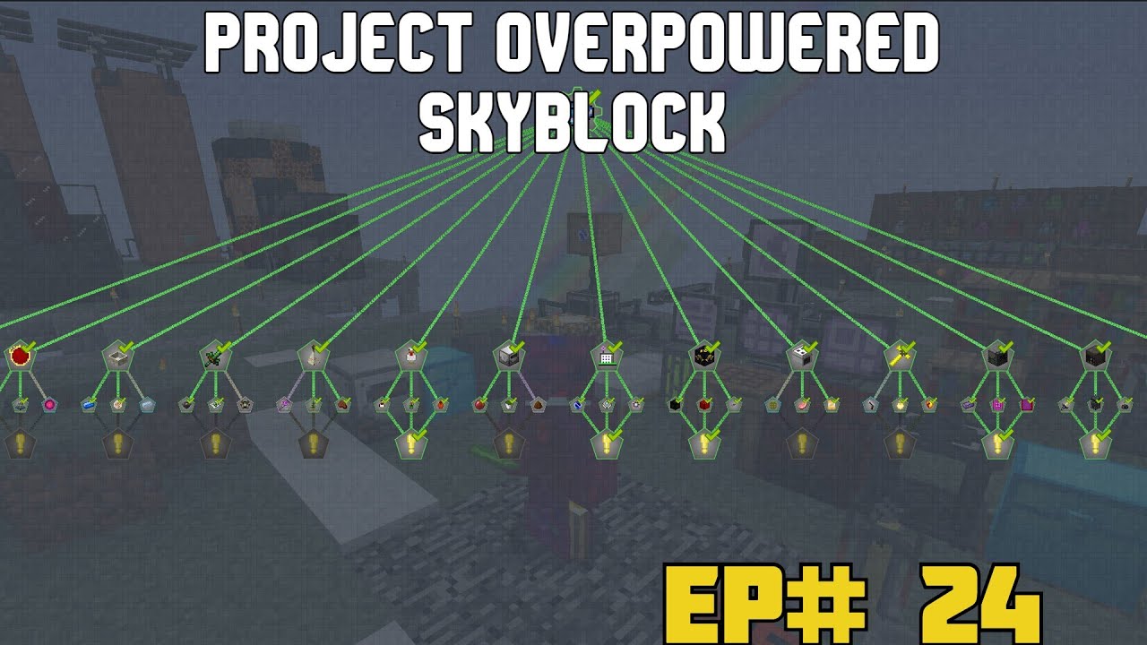 Even More Endgame Challenges | Project Overpowered Skyblock #24 - YouTube