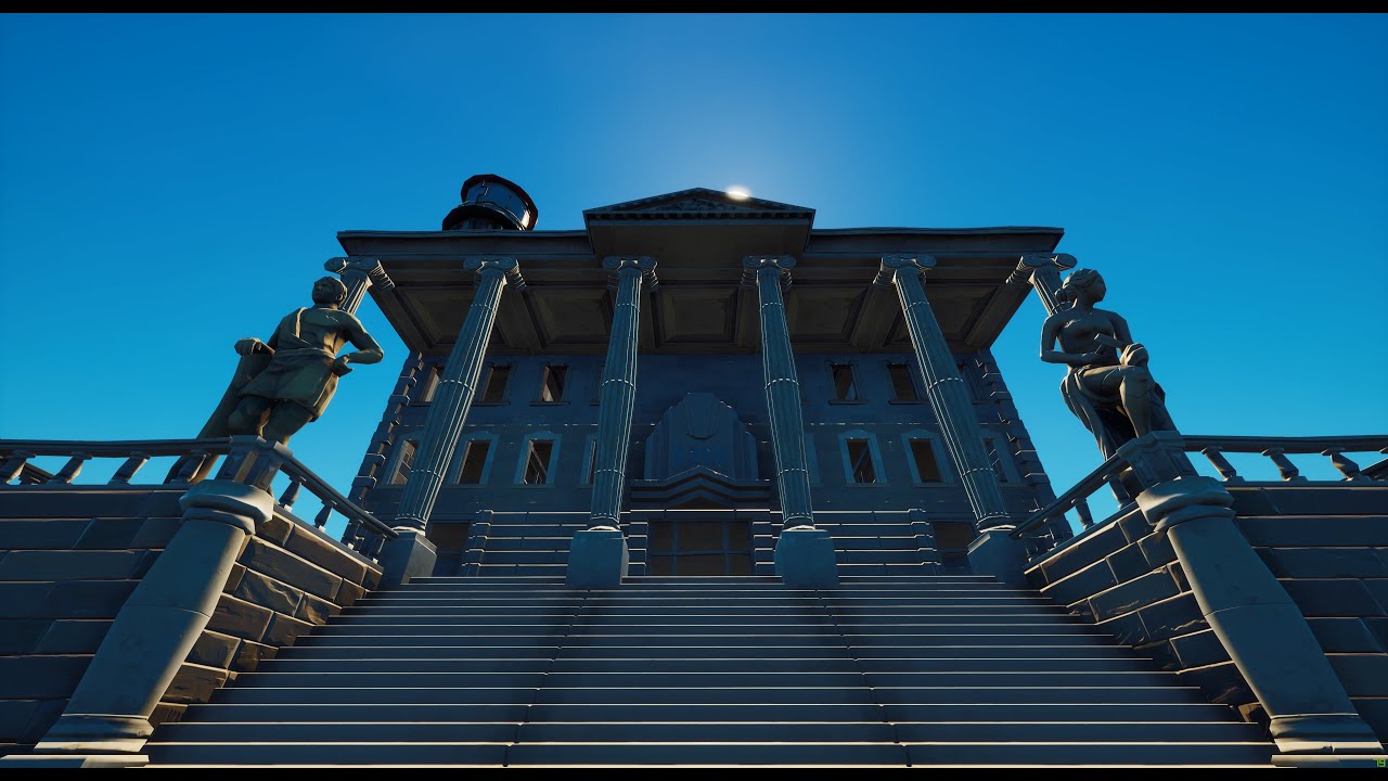 Fortnite Bank - In-game view and bank heist gameplay! - YouTube