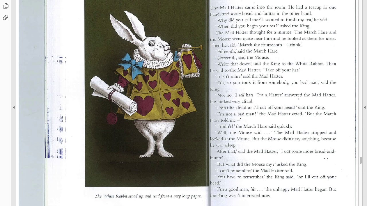 Alice in Wonderland chapter 9 - YouTube