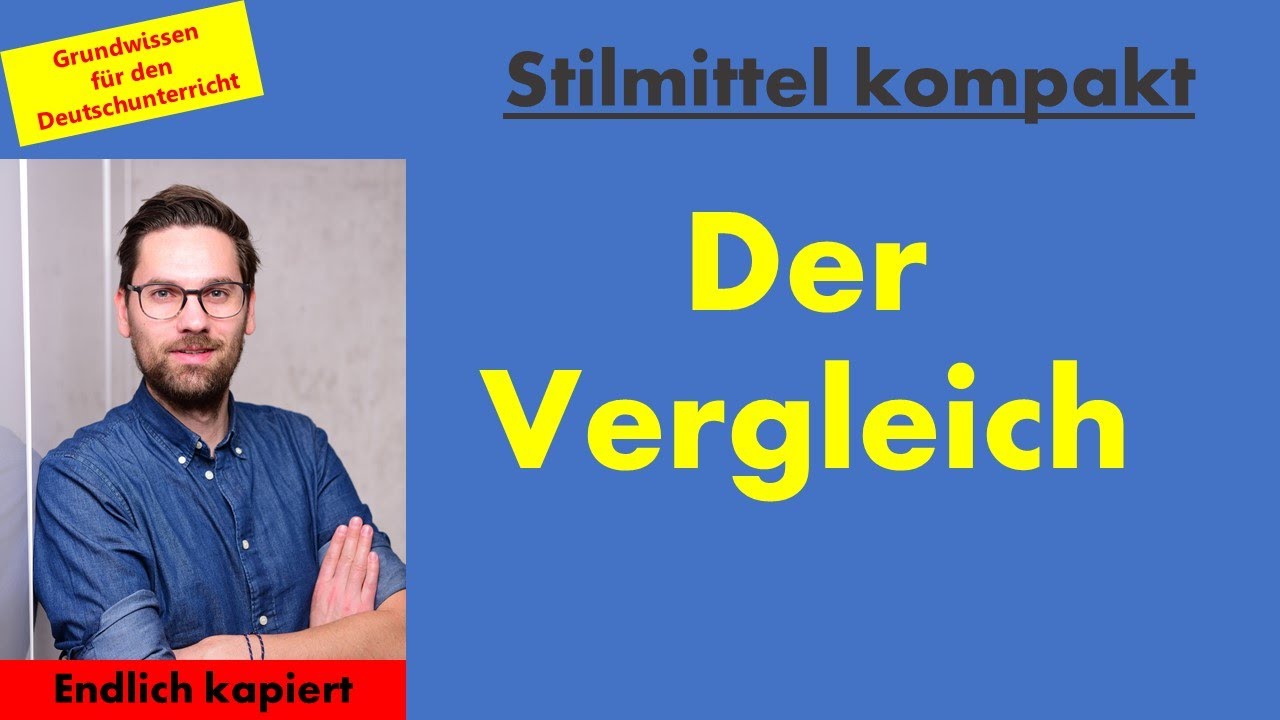 Der Vergleich - Sprachliche Mittel im Deutschen - YouTube