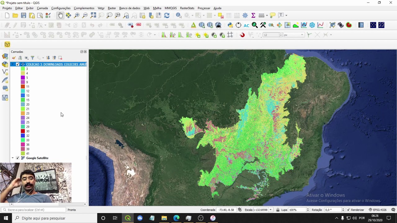 Download de Uso e Ocupação do Solo em formato GeoTIFF - MAPBIOMAS - EP ...