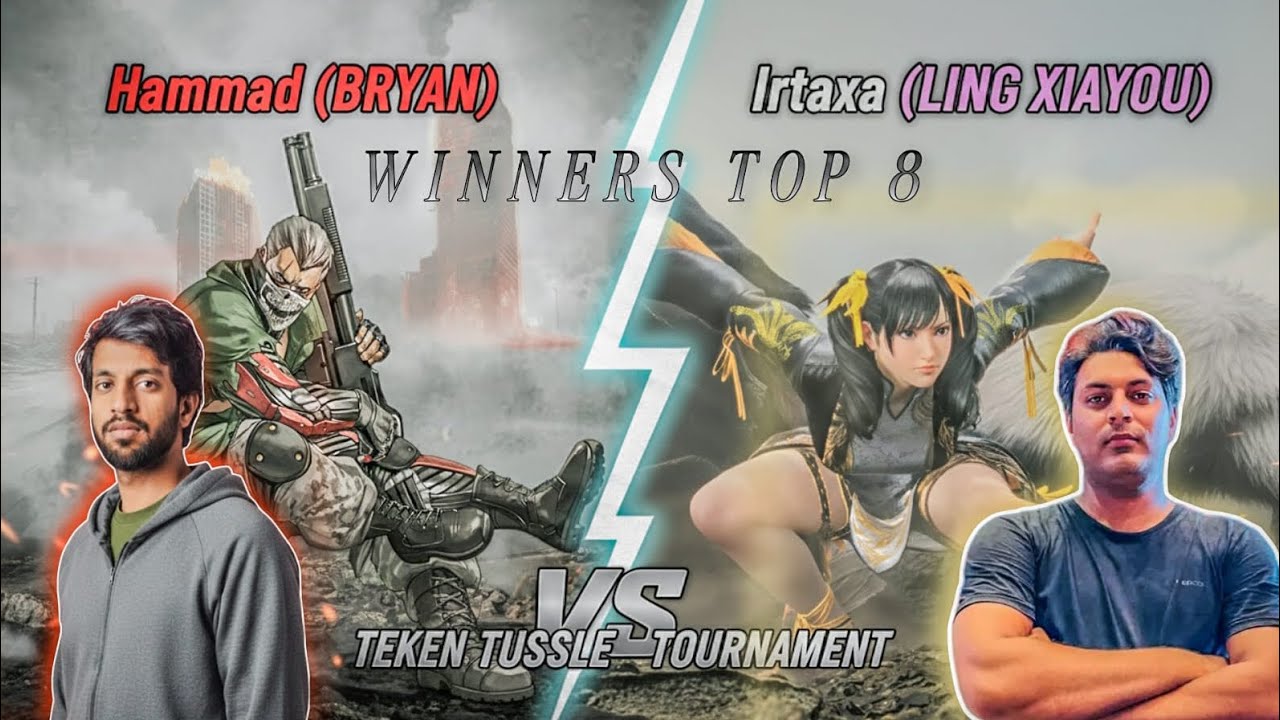 Tekken7 hammad Bryan Vs Irtaza Shaukat xiaoyu top16 very haype match ...
