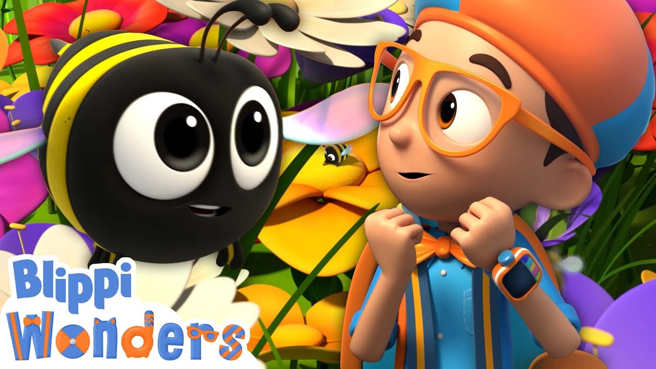 Blippi Wonders - Buzzing Honey Bees | Educational Cartoons for Kids ...