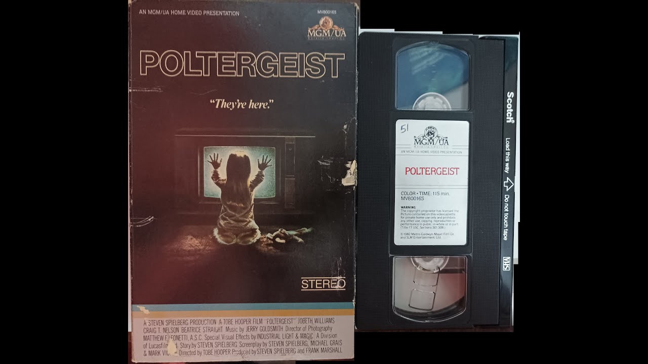 Opening to Poltergeist 1982 VHS - YouTube