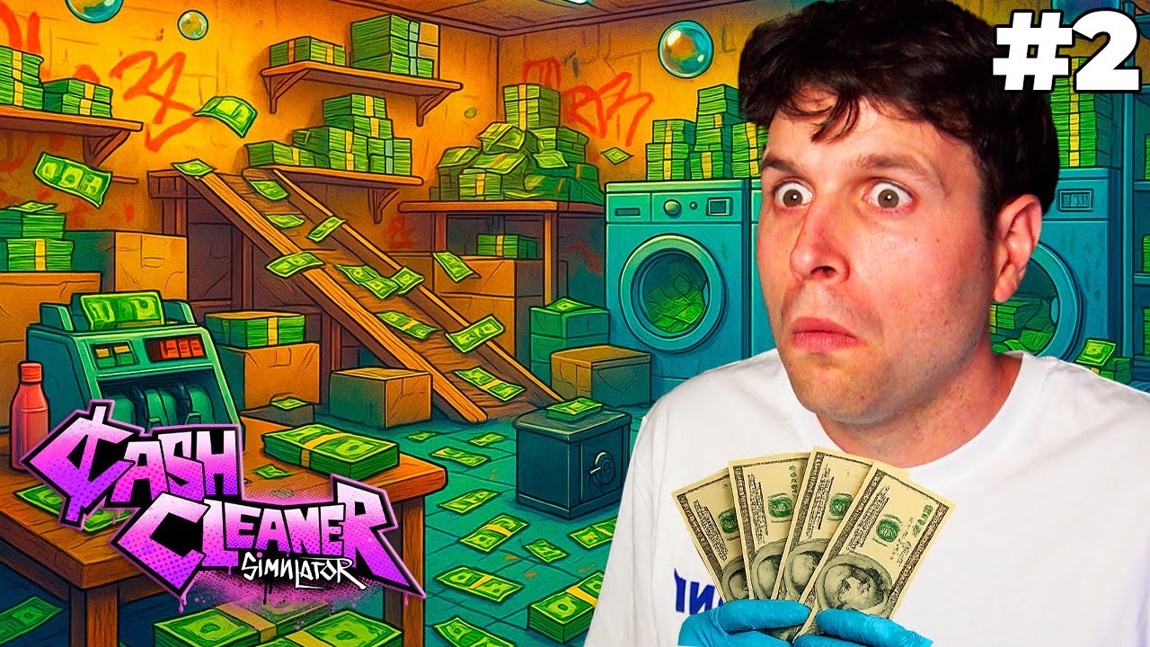 BLANQUEANDO DINERO | Cash Cleaner Simulator #2 - YouTube