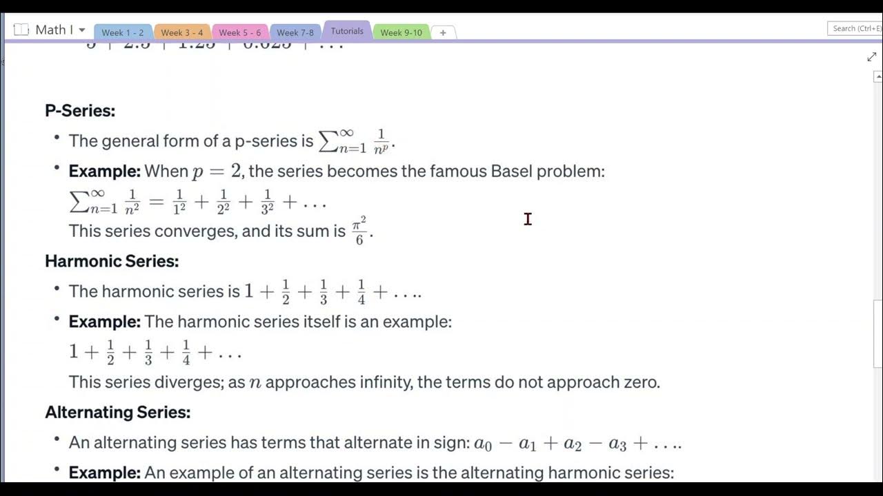 1. Introduction to Power Series - YouTube