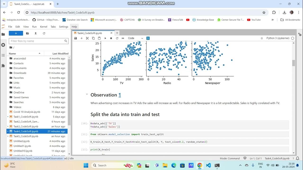 Task4codsoft Sales Prediction Youtube