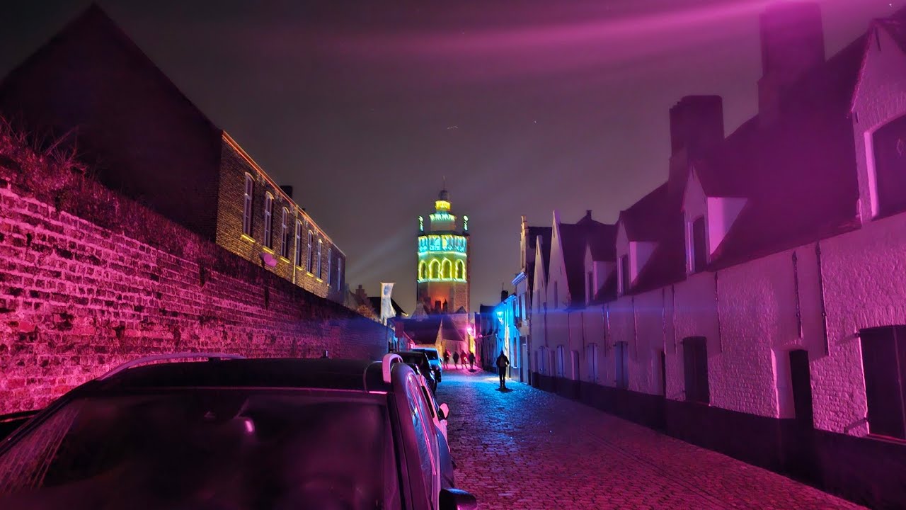 Winter Glow light installations - YouTube