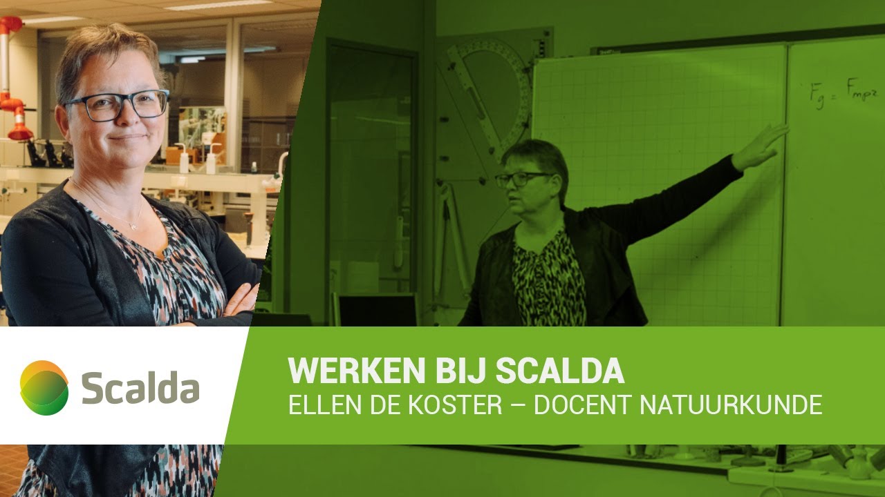 Werken bij Scalda: Ellen de Koster – Docent Natuurkunde - YouTube