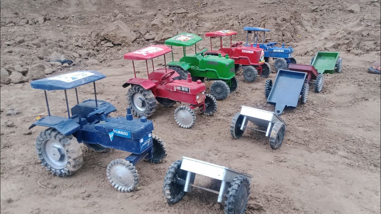 Diy Mini Tractor Fully loaded soil | ScienceProject | Mini Tractor ...