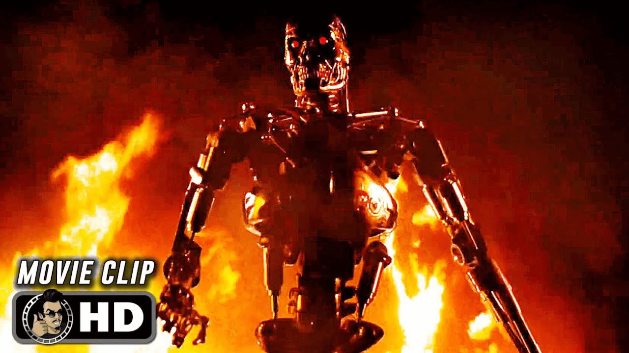 Sarah And Kyle Vs T-800 Scene | THE TERMINATOR (1984) Arnold ...