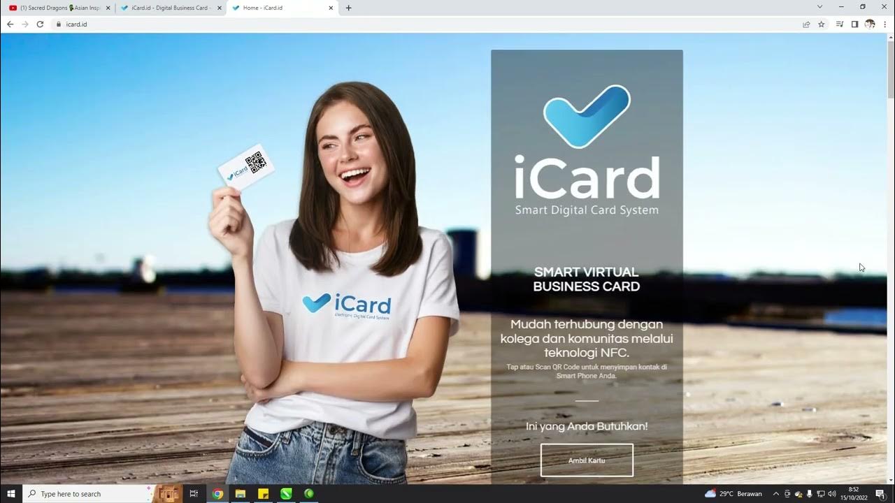 Pengenalan Website Smart Business Card | iCard.id - YouTube