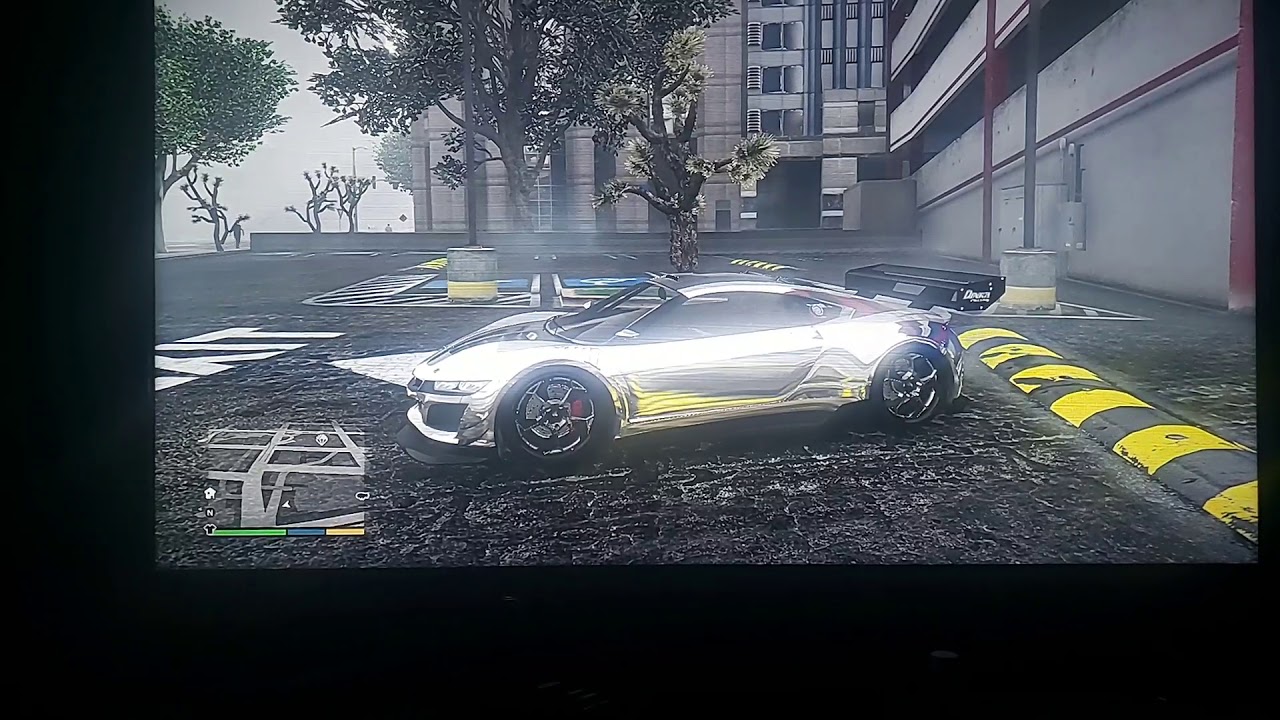 Chrome Race car Number 2 - YouTube