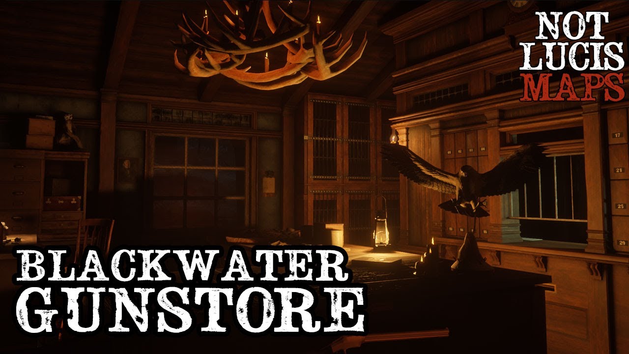 Blackwater Gunstore MLO Map RedM RDR3 - YouTube
