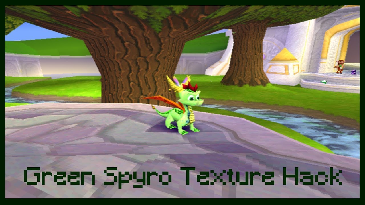 What Could Have Been...a Green Spyro Texture Hack - YouTube