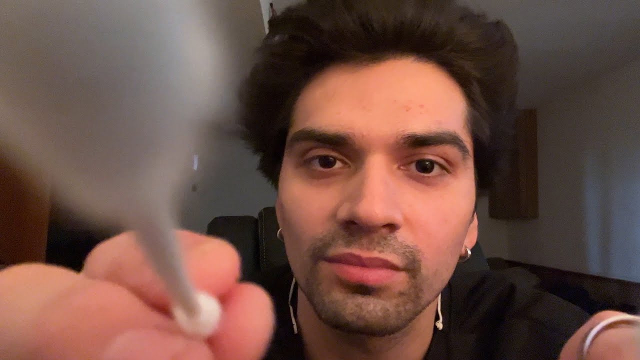 ASMR Close Up Visuals | Ear to Ear Whispering, Visual Triggers, Hand Movements - YouTube