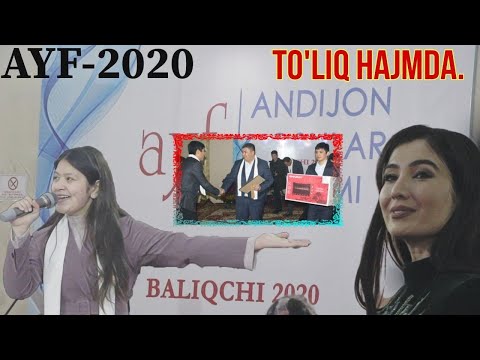 AYF-2020 |Andijon Yoshlar Forumi. Hokim tabrigi va sovg'alari. Tadbir to'liq holda.