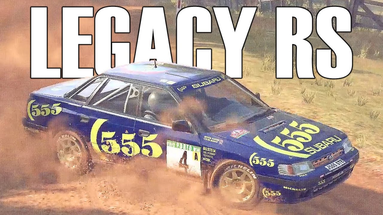 Subaru Legacy RS - Rally Tribute - YouTube