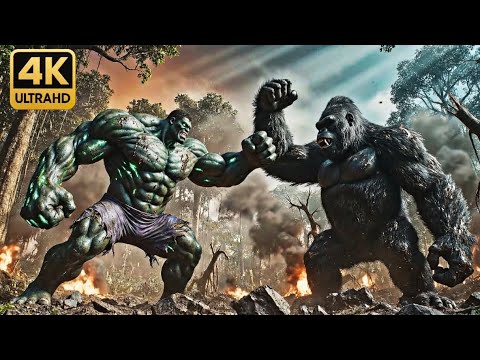 HULK vs KING KONG | The Hunter’s Transformation in the Forbidden Jungle ...