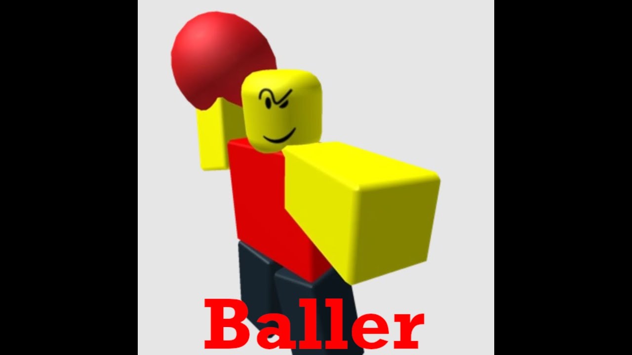 The "BALLER" roblox meme - YouTube