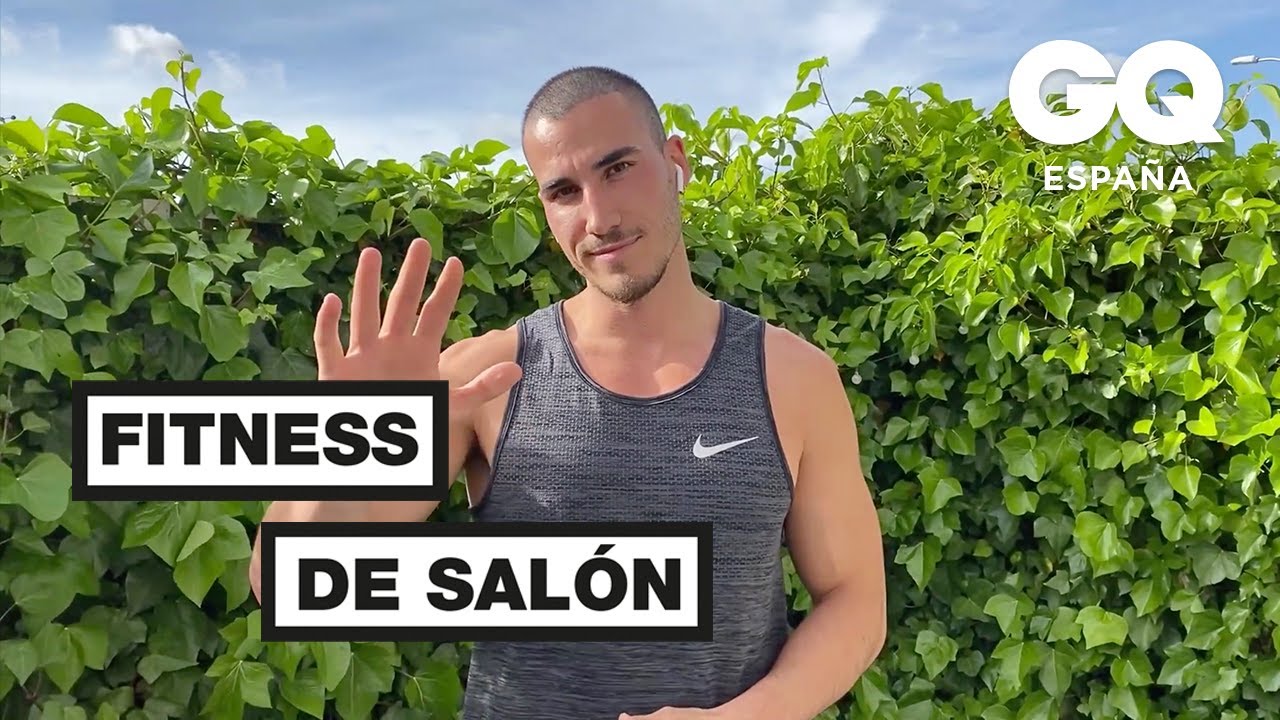 Plancha isométrica lateral, por Alejandro Lobo | Fitness de salón | GQ ...