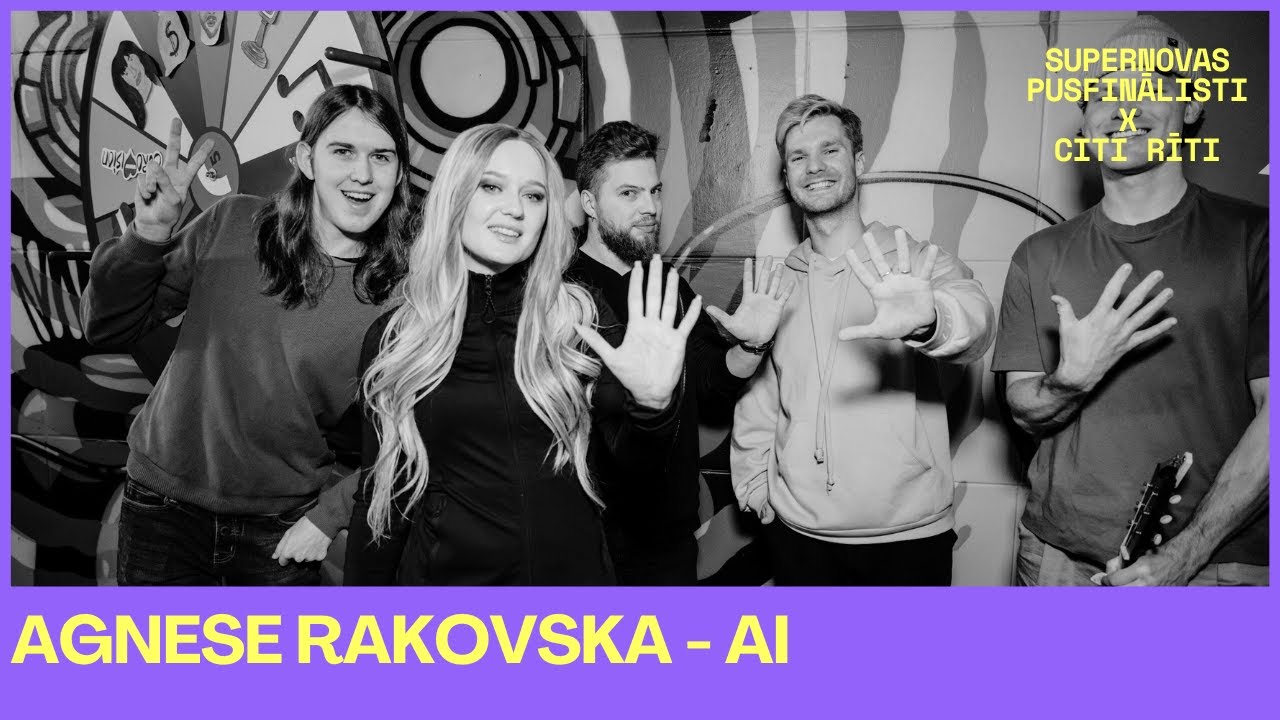 Agnese Rakovska - AI | Supernova2024 x Citi rīti - YouTube