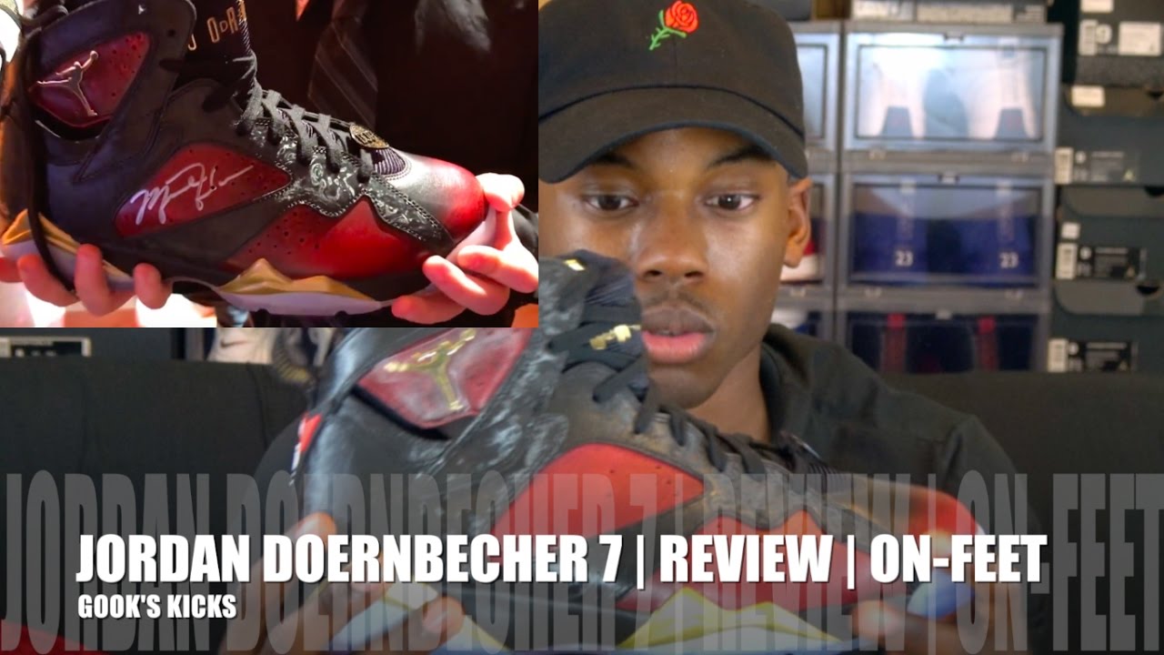 JORDAN DOERNBECHER 7 | REVIEW | ON-FEET - YouTube