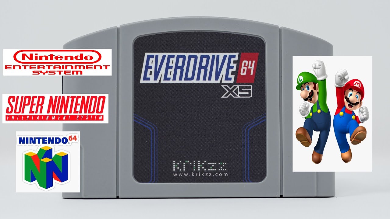 Everdrive 64 X5 catalogo de juegos NES, SNES y N64!!! - YouTube