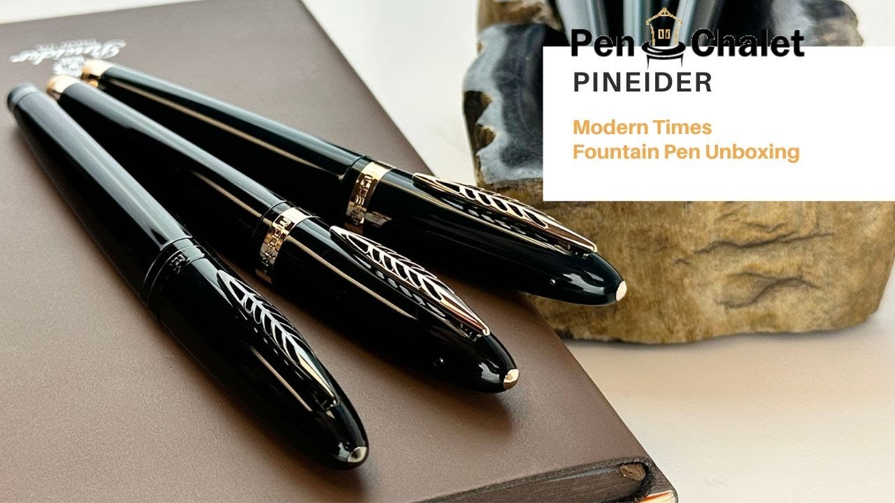 Unboxing the Pineider Modern Times Fountain Pen - Your New Favorite Pen ...