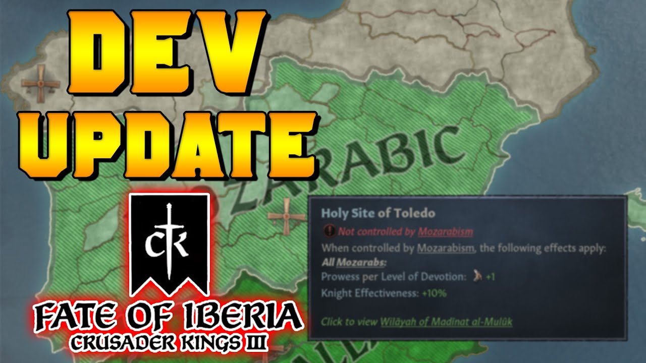 Fate of Iberia Culture, Faith, & Event Update | Crusader Kings 3 - YouTube